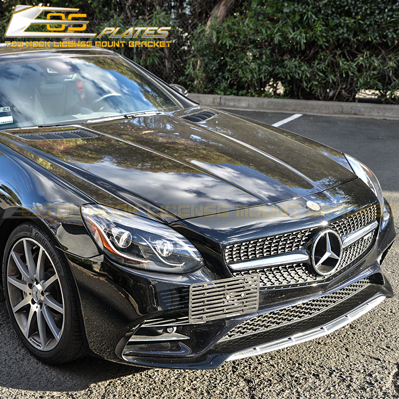 Mercedes-Benz Tow Hook License Plate Relocator Mount Bracket – EOS Plates